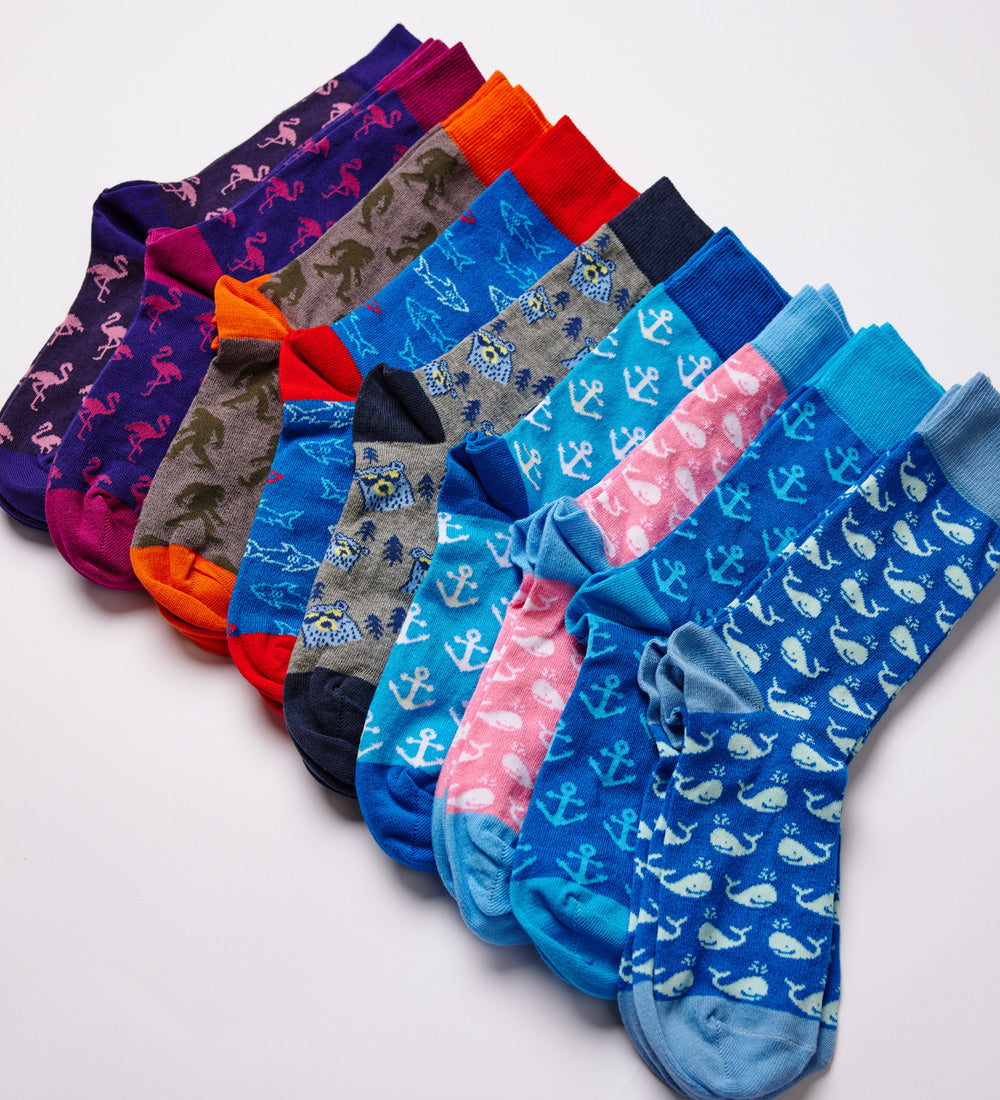 Beantown All Over Printed Socks